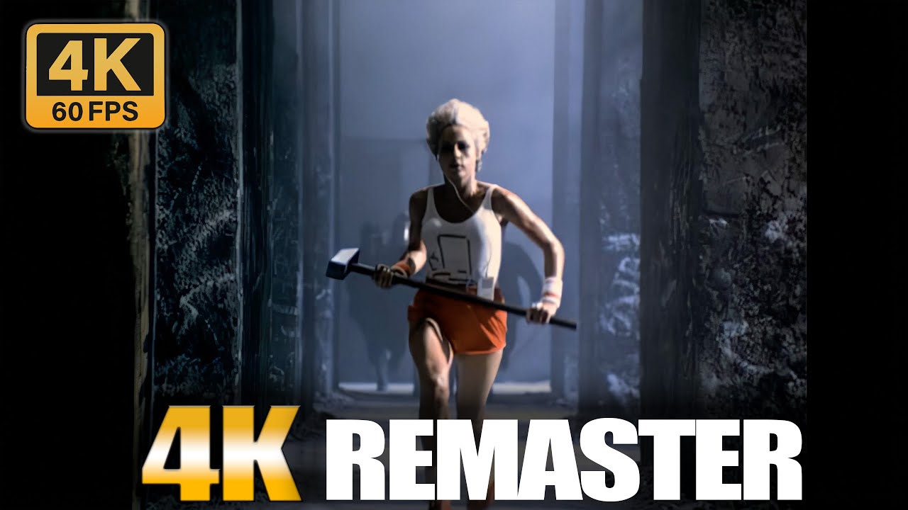 Apple's 1984 Ad (Remastered 4k) - YouTube