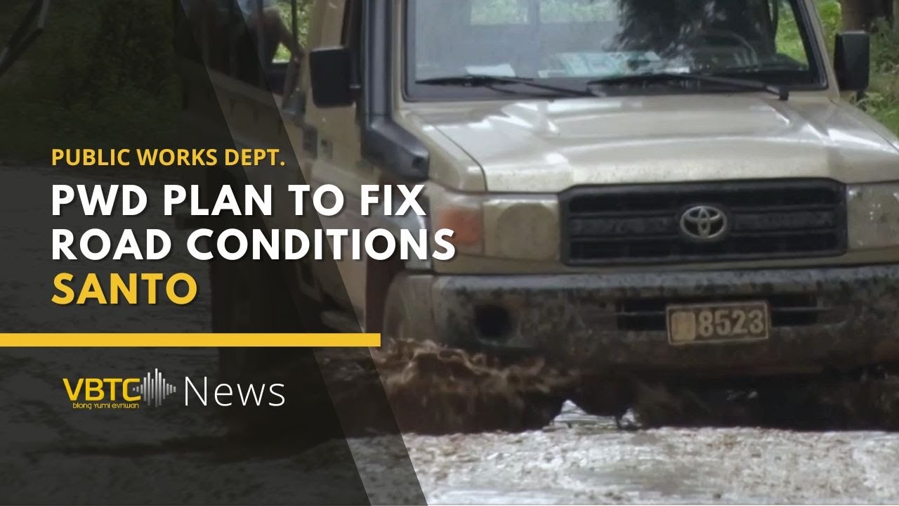 PWD plan to fix road conditions - Santo | VBTC News - YouTube