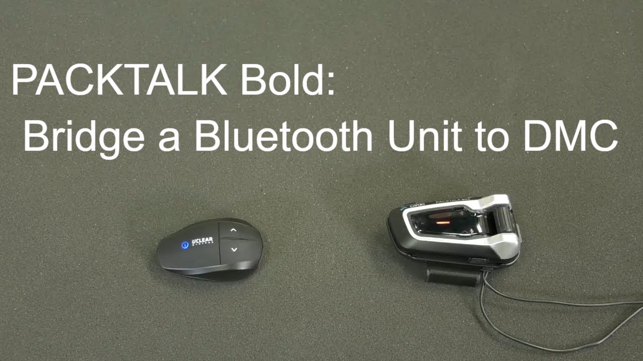 PACKTALK Bold: Bridge In a Bluetooth Unit to a DMC Cloud - YouTube