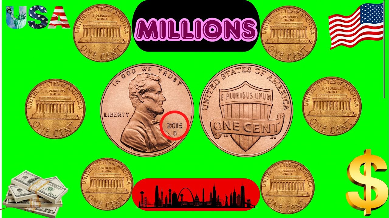 2015 D Penny – Market Value Rising for This Date - YouTube