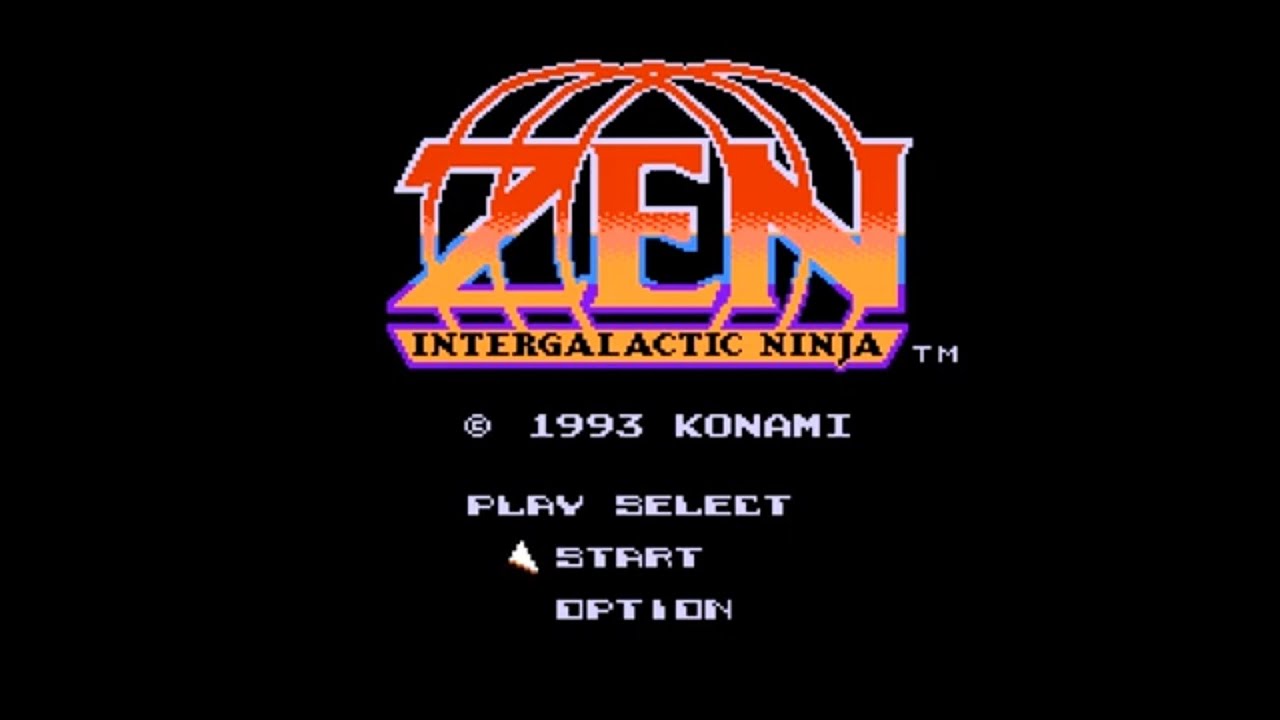 Zen Intergalactic Ninja (Nes) HARD Walkthrough by Андрюха Т - YouTube
