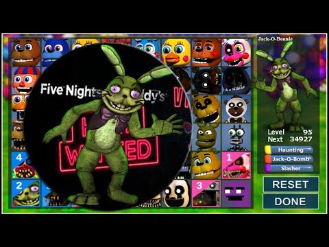 Virtual-Spring Bonnie In FNaF World! FNaF VR (Mod) - YouTube