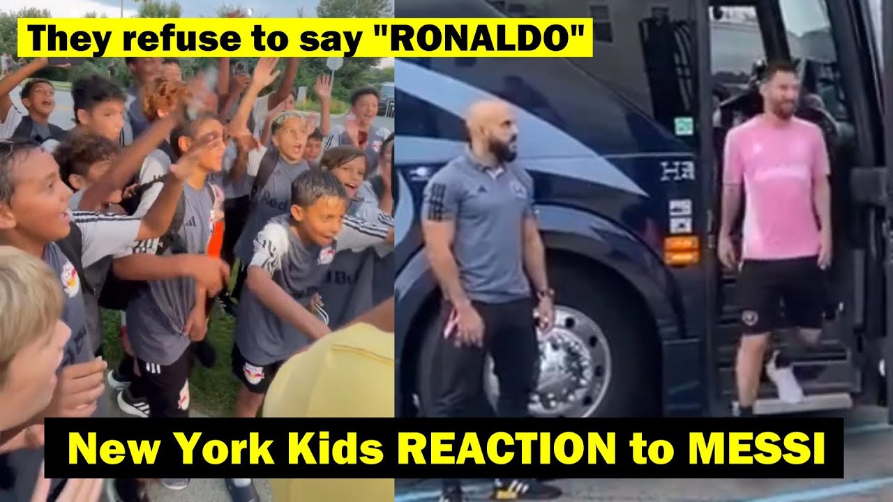 NY Red Bulls fans learn how to chant Messi as Inter Miami vs NY Red ...