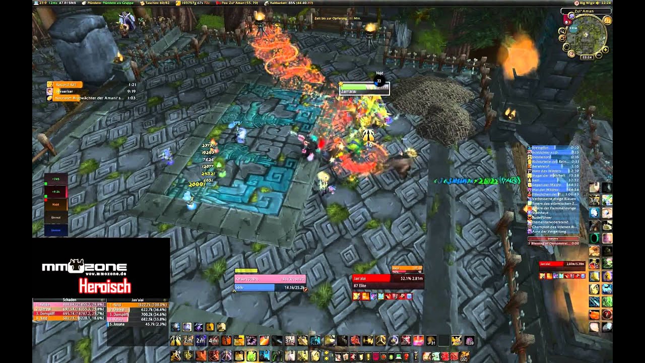 Jan'alai Guide - Zul'Aman (Patch 4.1) - wow.mmozone.de - YouTube