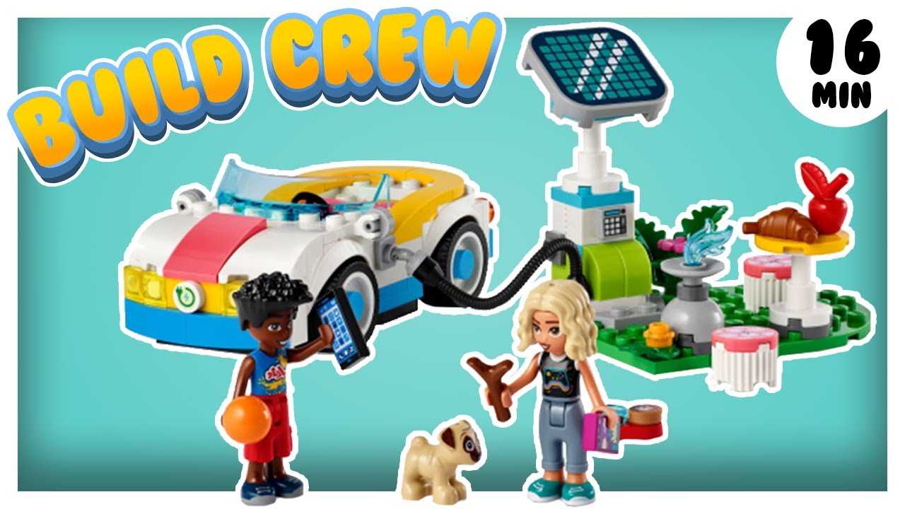 LEGO Friends Electric Car | Build Crew - YouTube