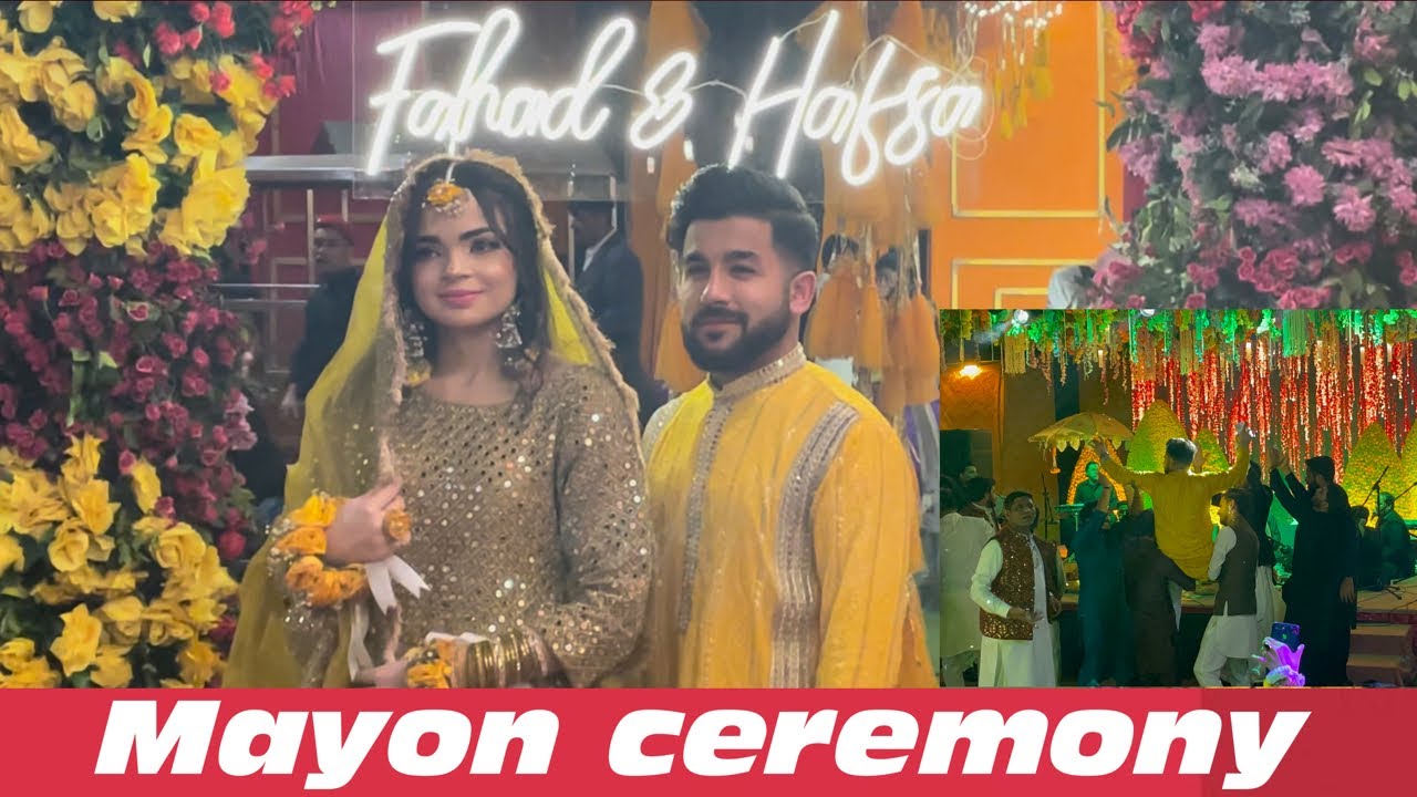 Mayon Ceremony // Dance Performance Qawali Night Vlog - YouTube