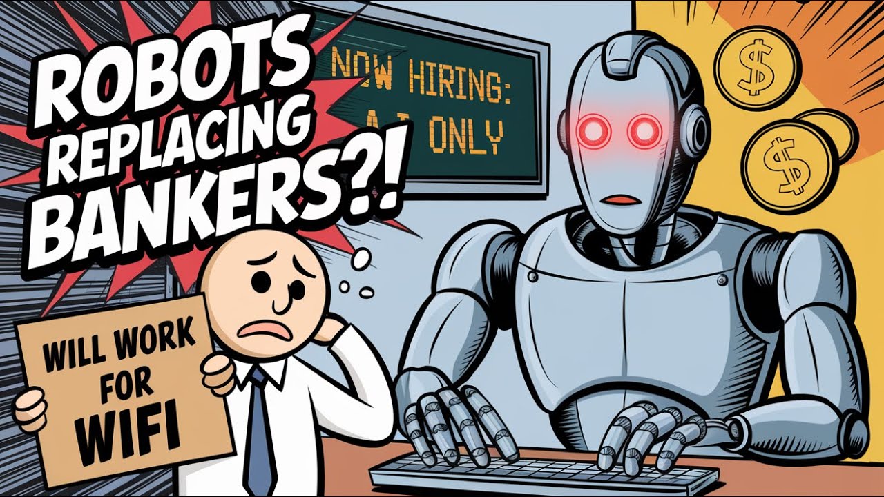 🤖 AI Takes Over Banking?! | Robots vs. Bankers (Funny Explained) - YouTube