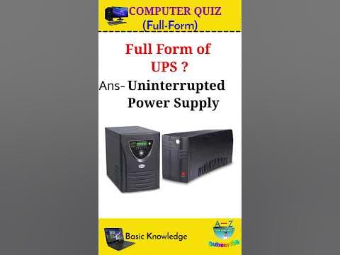 UPS full form | computer basic knowledge #kavalla #cpu #pc #shotvideo - YouTube
