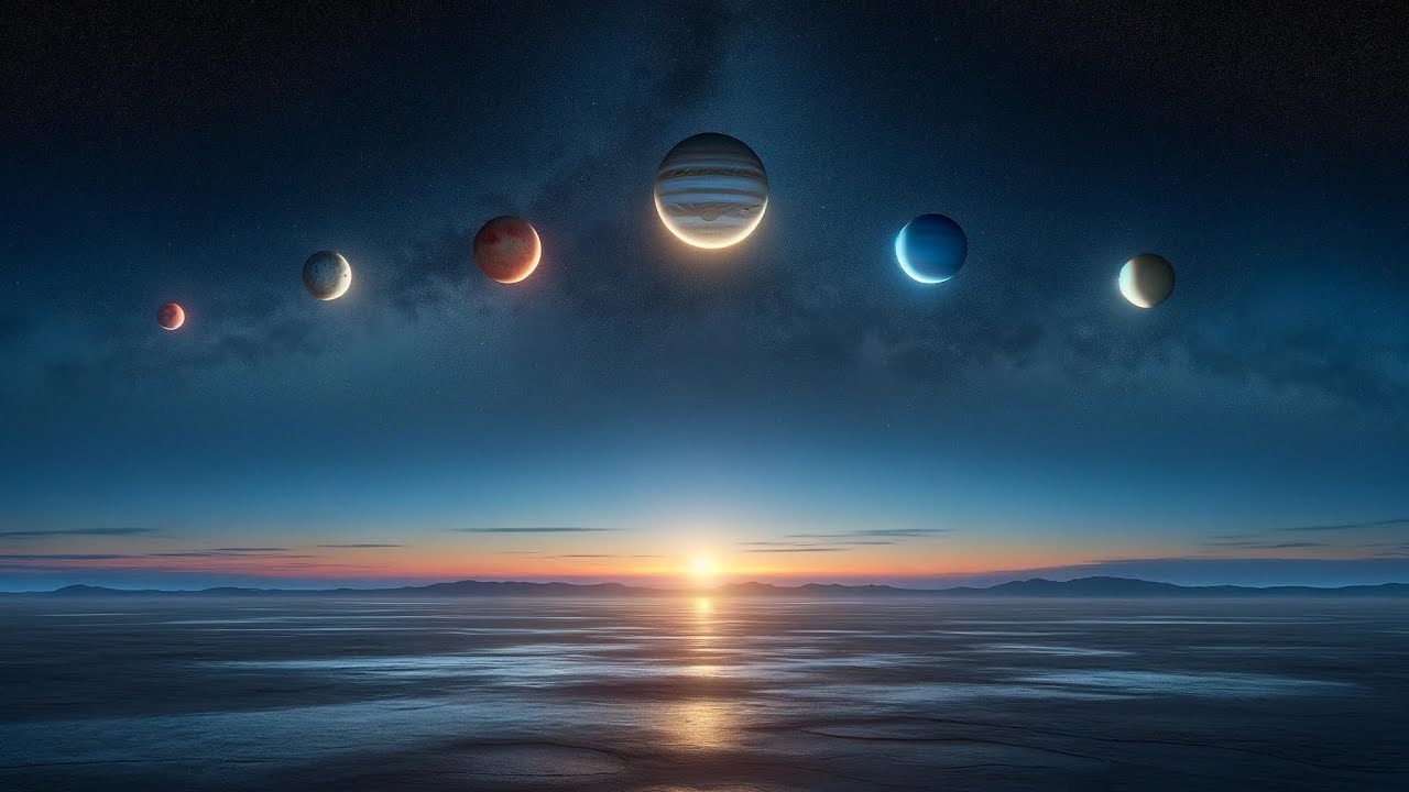 How to See the Planetary Alignments for January 25th 2025 🌠🌌 parade of ...