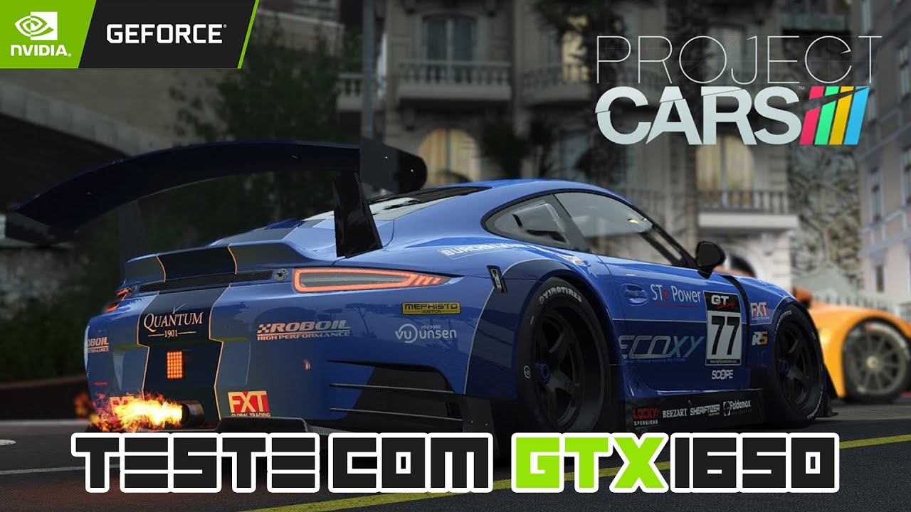 Test GTX 1650 - Project Cars - 1080p - YouTube