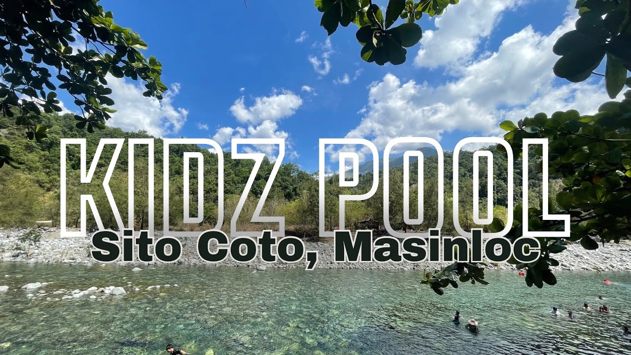 SOBRANG LINAW ng tubig | KIDZ POOL, COTO, Masinloc, Zambales - YouTube