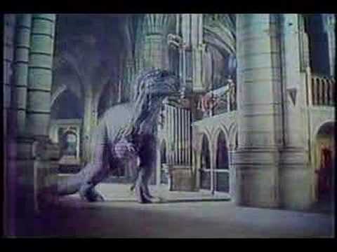stop motion T-Rex attack ( part 1 of 2 ) - YouTube
