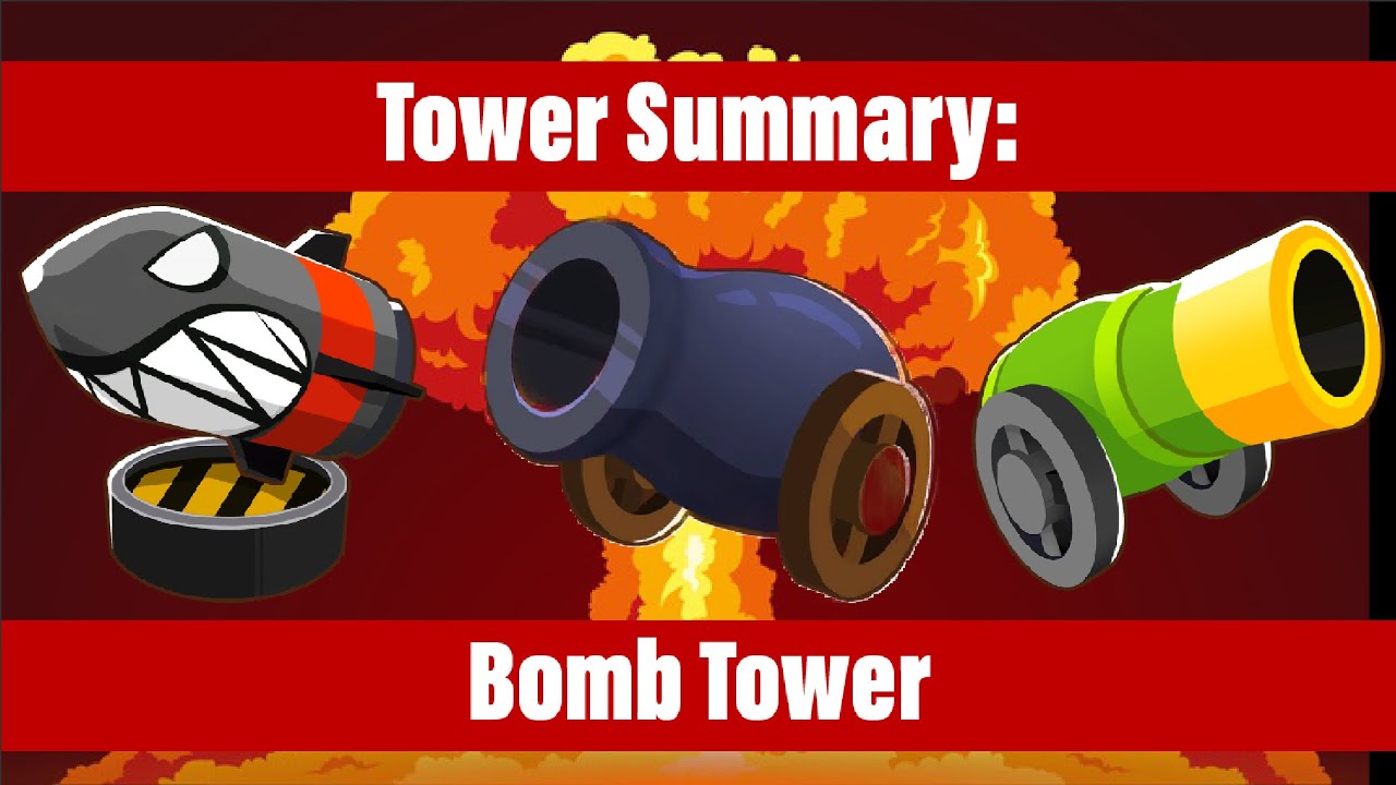 The Most underused tower in the game? | Tower Summary: Bomb Tower ...