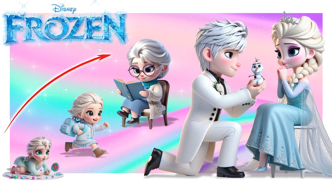 Elsa Frozen Growing Up Compilation | Tide WORL - YouTube