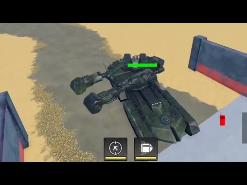 The S-Tank Barrage cannons is broken in military tycoon - YouTube