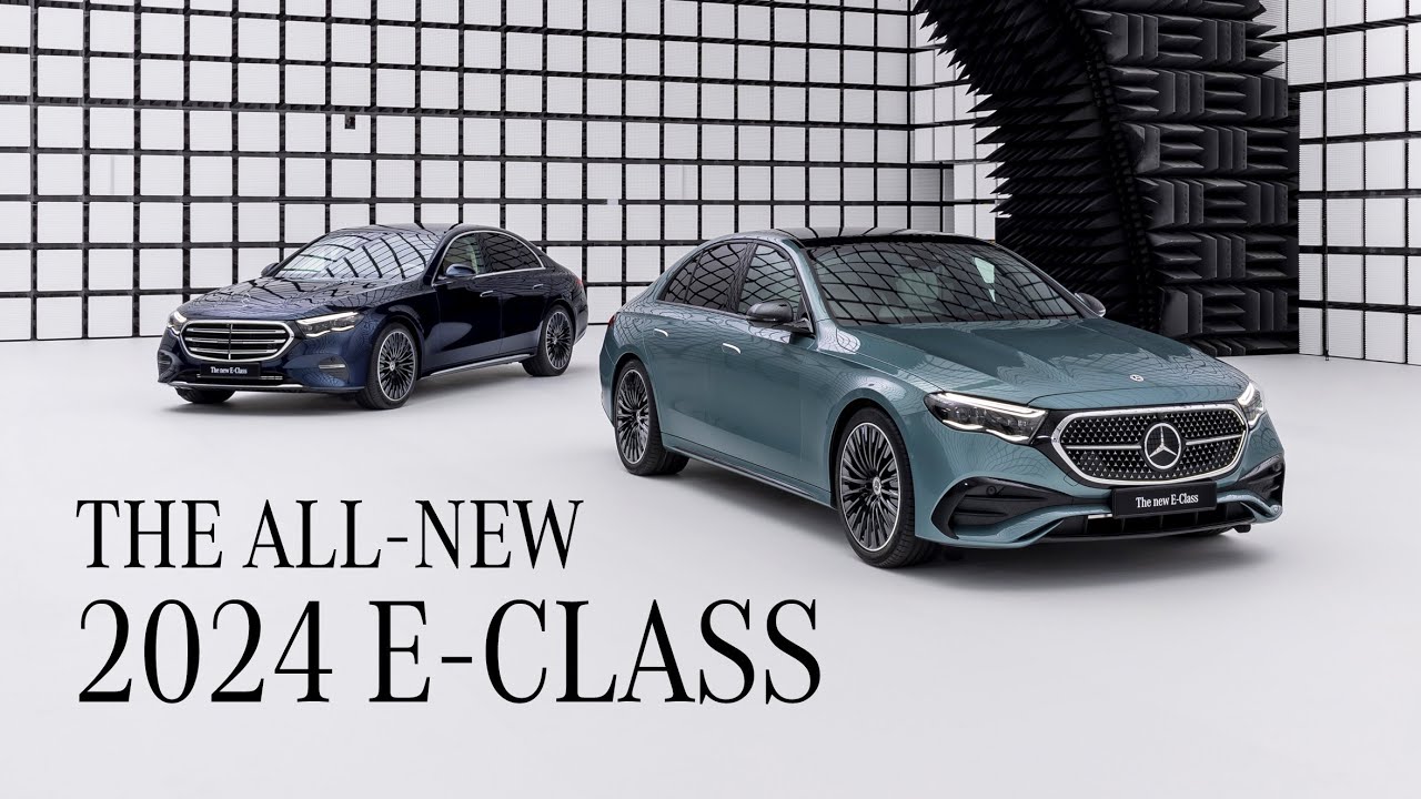 Traditional meets the future: In the All-New 2024 E-Class - YouTube