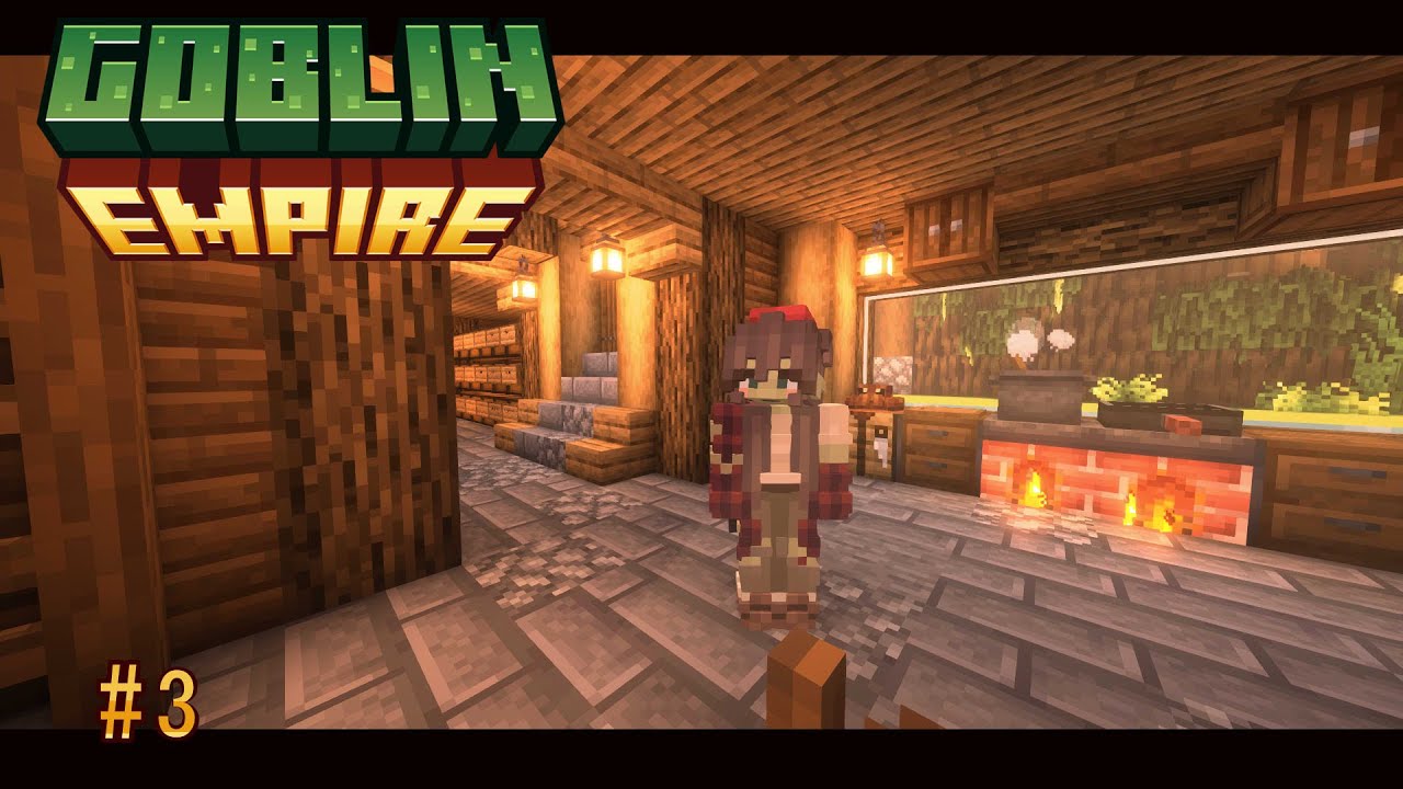 Modded Minecraft Let's Play - Goblin Empire - Ep3 - Base Building ...