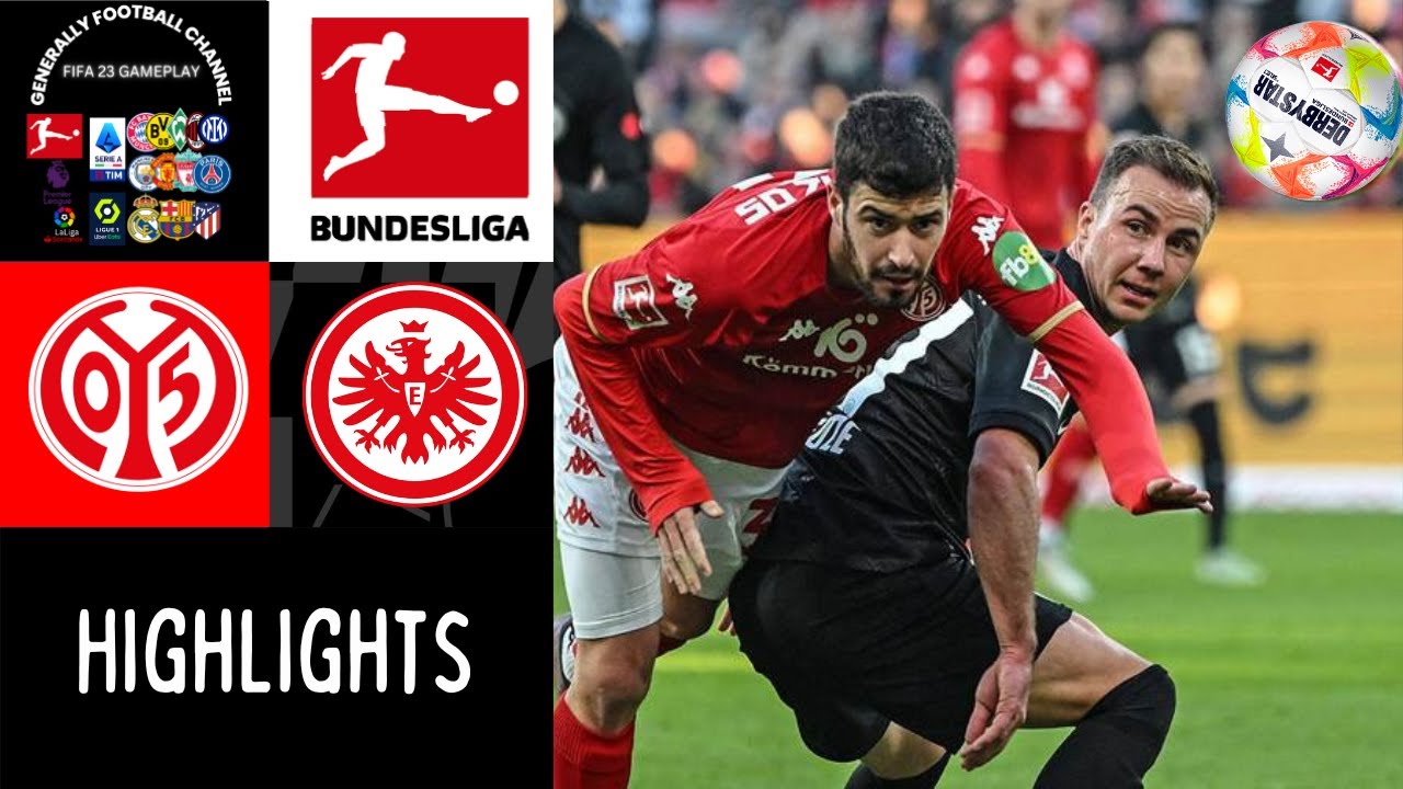 Eintracht Frankfurt vs Mainz 04 32.Spieltag Bundesliga Highlights - YouTube