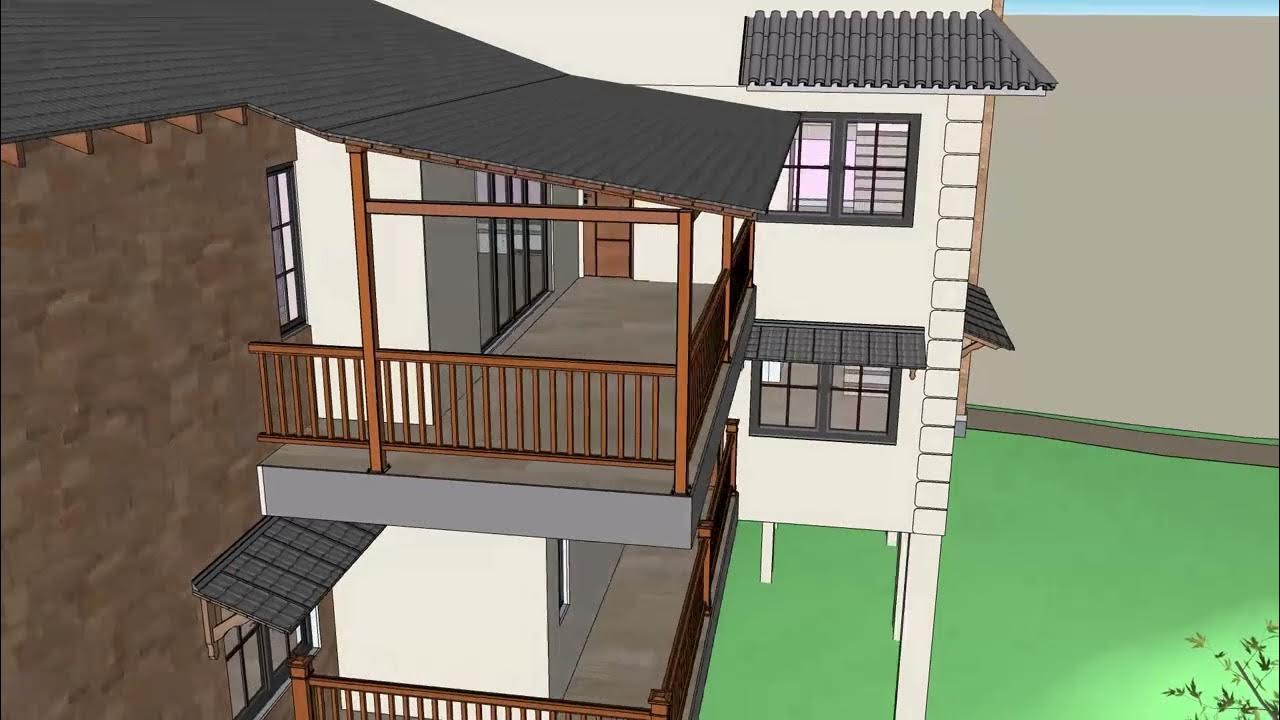 Exterior Elevation | 99.01 | Unrendered | MKSS-CAD Studio - YouTube