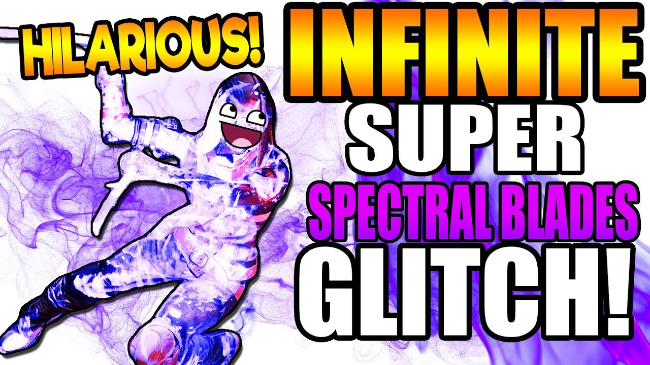 FUNNY! INFINITE HUNTER SUPER GLITCH! (Spectral Blades) - YouTube