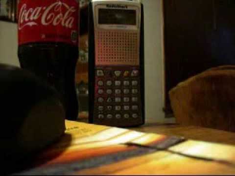Radio Shack PRO-97 Police Scanner Radio - YouTube