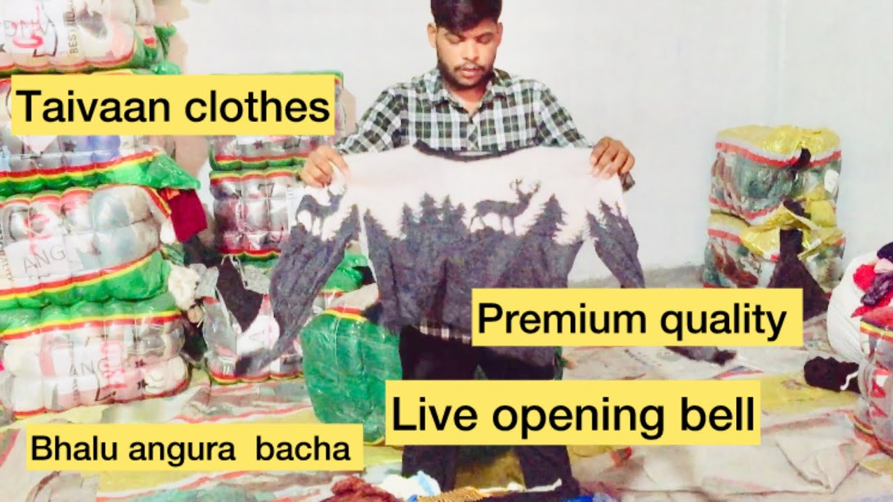 Bhalu angura clothes live opening #taivaan #fashion #panipat # ...