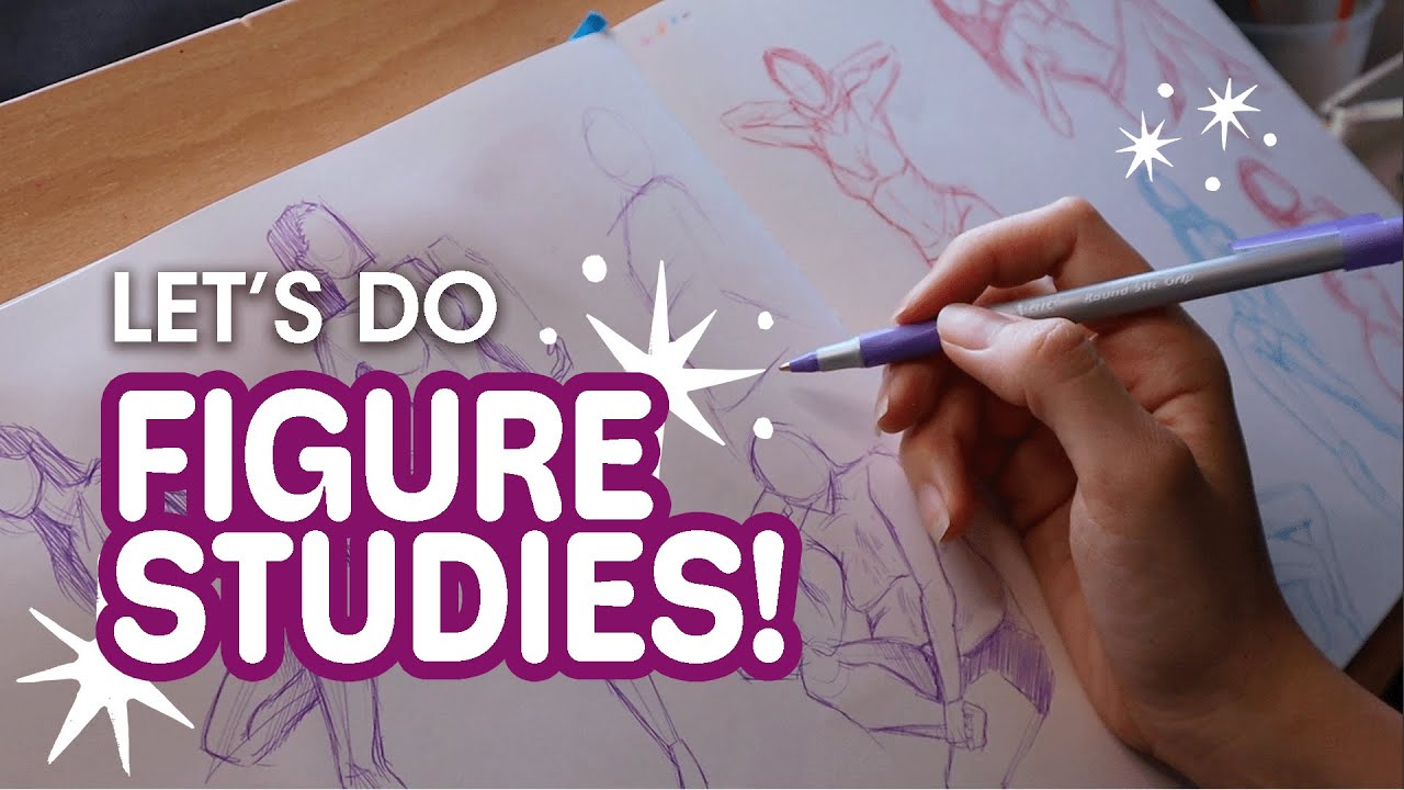 Figure Studies #2 | Draw with me! & Life Update - YouTube