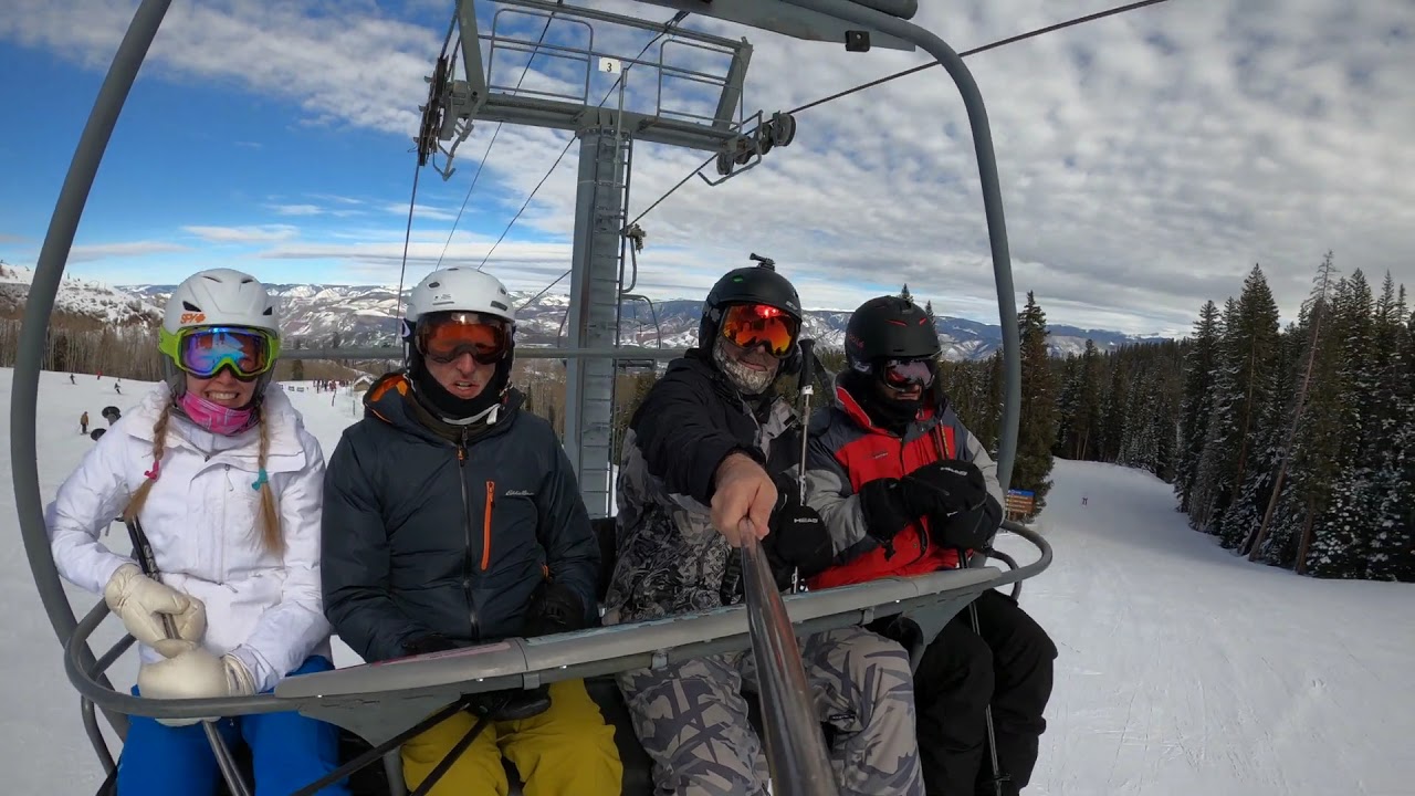 Chairlift ride with Jake Udell, Byron Udell, Michael Newman - YouTube