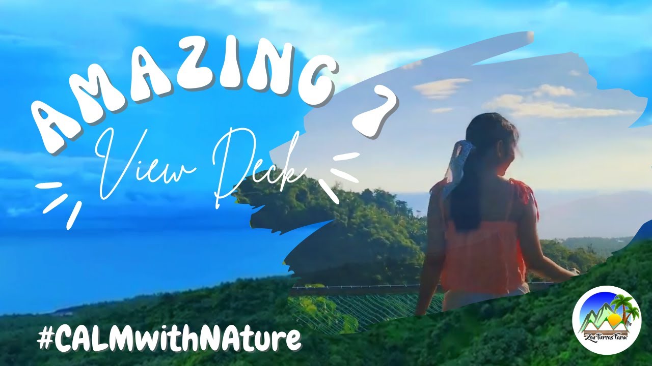 Amazing 7 View Deck - Zen Tierras Farm - YouTube