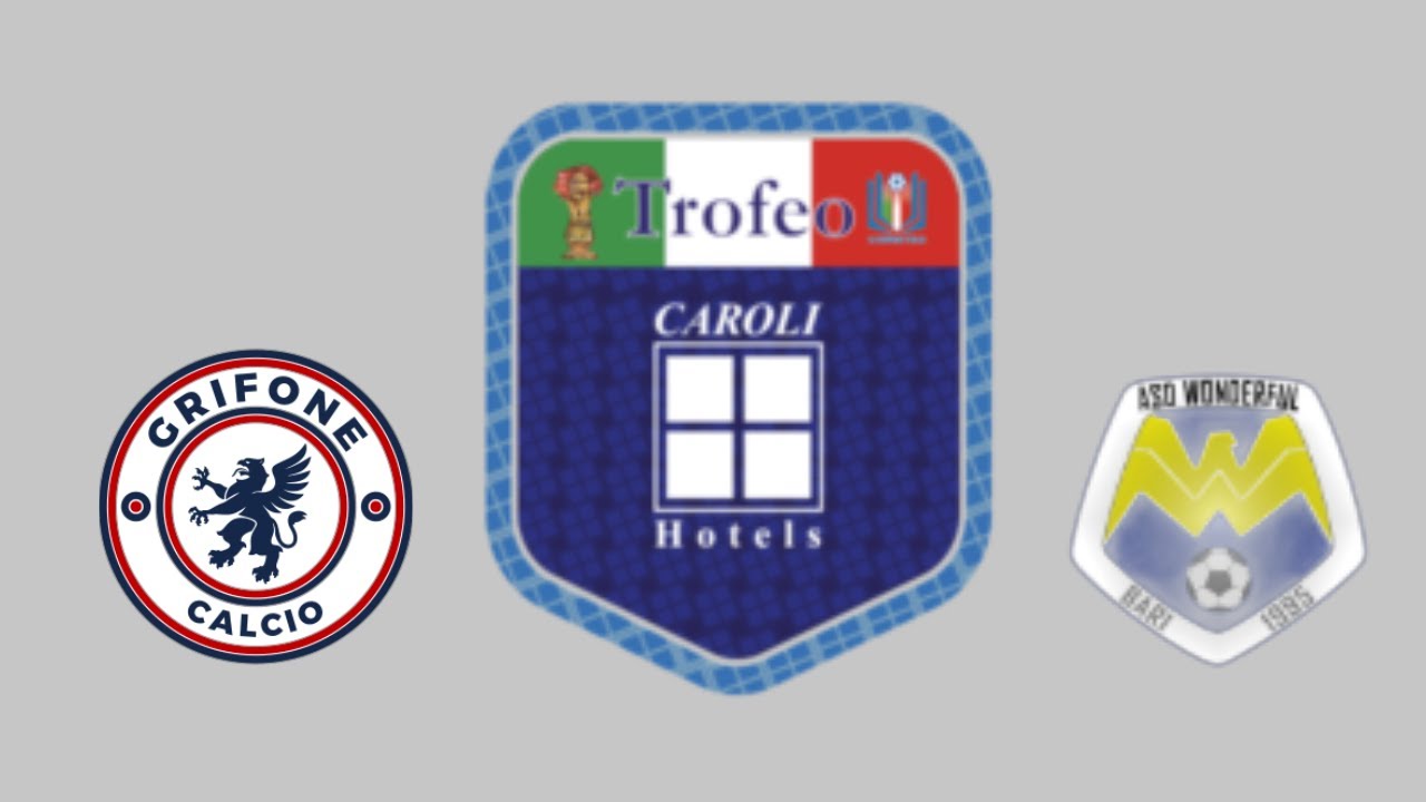 Grifone Calcio - ASD Wonderful Bari // Trofeo Caroli Hotels - YouTube