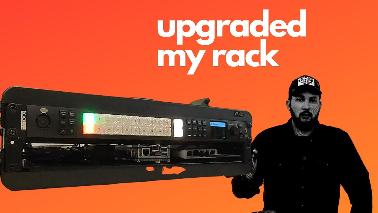 I PUT A BEE IN THIS RACK!!! Updates To The 2U Video Fly Rack ...