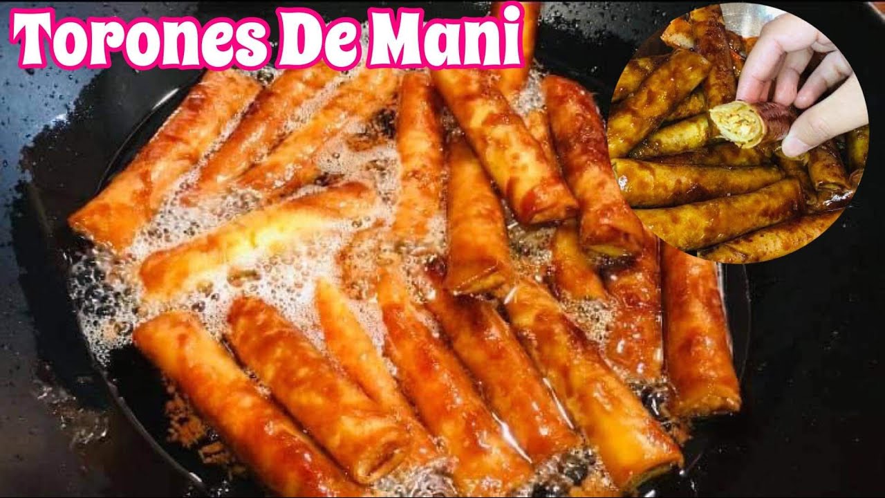 Peanut Roll Recipe / Torones De Mani | 3 Ingredients Only - YouTube