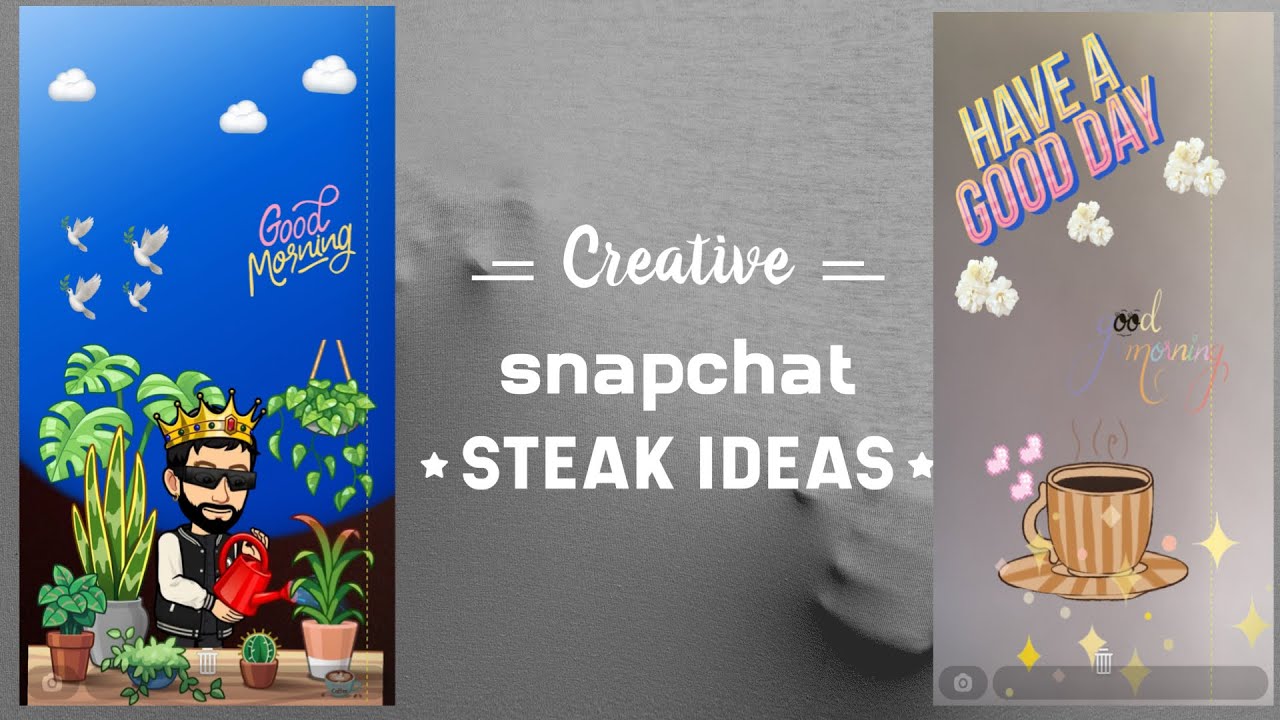 Creative Snapchat streak ideas | new Snapchat streak ideas - YouTube