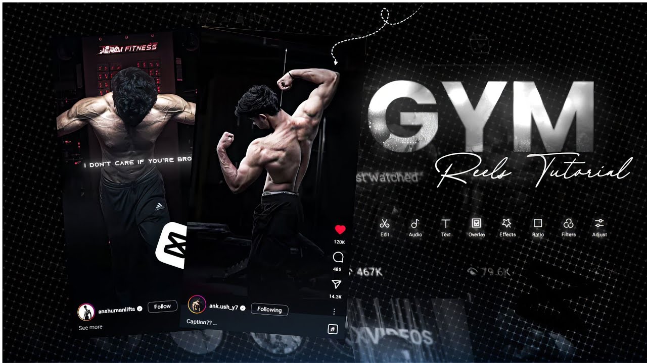 How I Edited GYM reels in Capcut | Shake Effect | Tutorial - YouTube