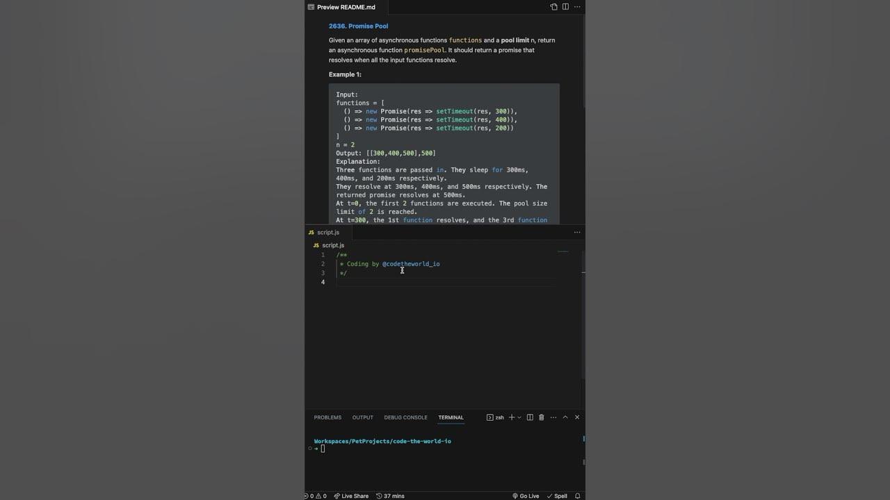30 Days of LeetCode JavaScript Challenge - Day 13: Promise Pool - YouTube