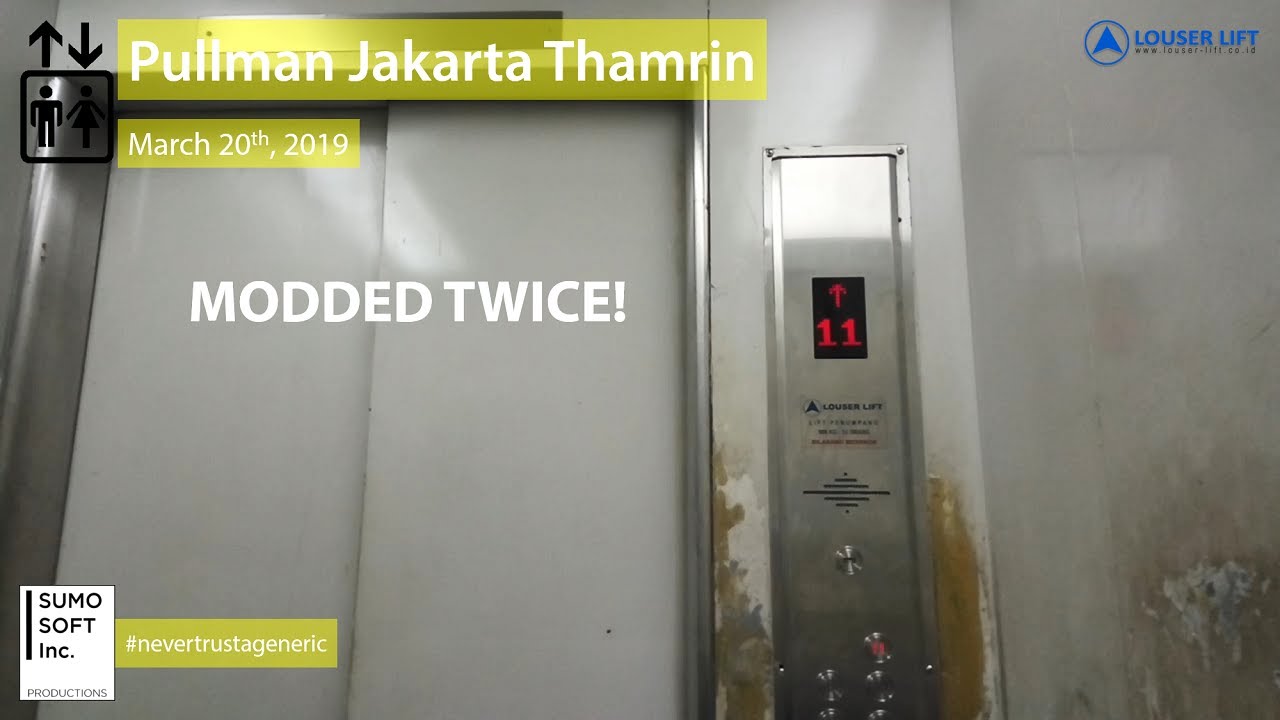 Old OTIS (mb. Louser Lift) Traction Service Lifts/Elevators at Pullman ...