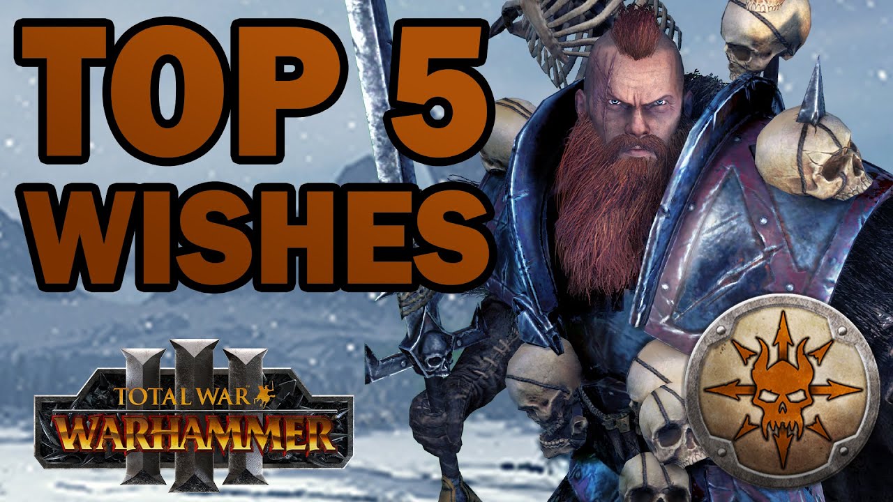 My TOP 5 Wishes for a NORSCA REWORK // Total War: Warhammer 3 - YouTube