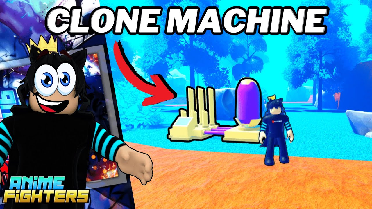 Retirei meus PERSONAGENS da CLONE MACHINE no ANIME FIGHTERS!! - YouTube
