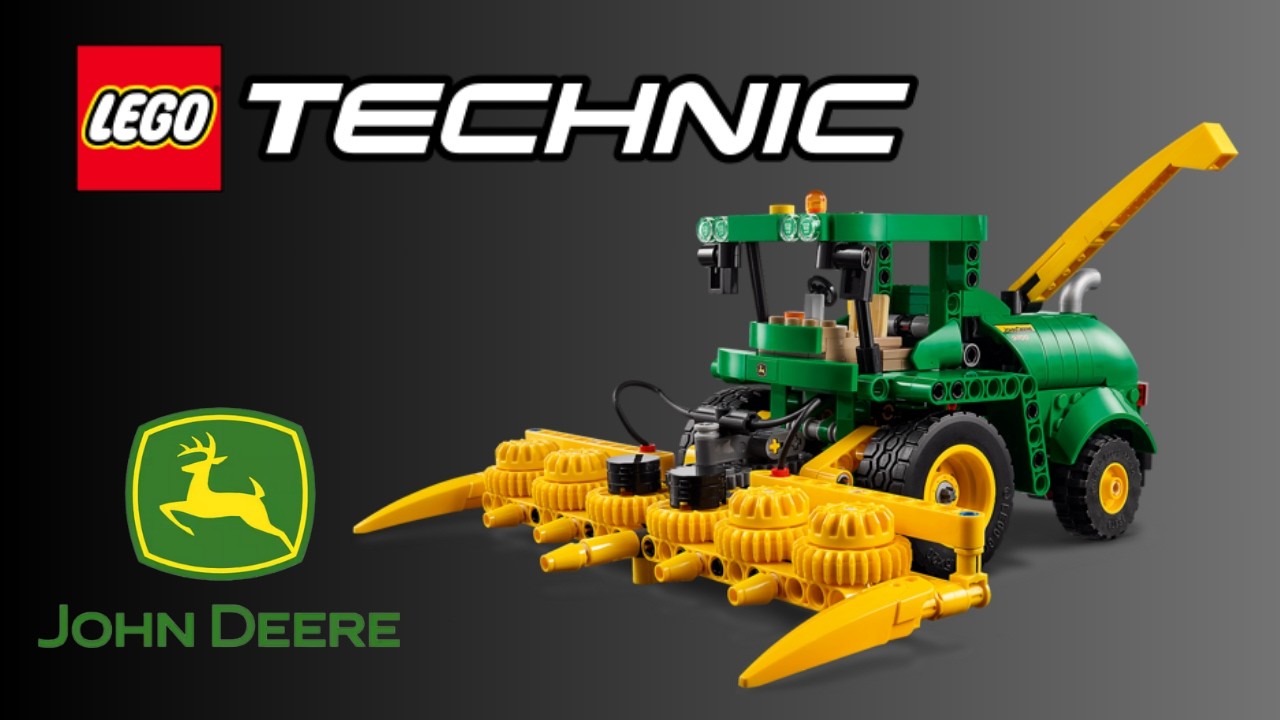 Lego Speed Build: Technic John Deere Harvester set 42168. - YouTube