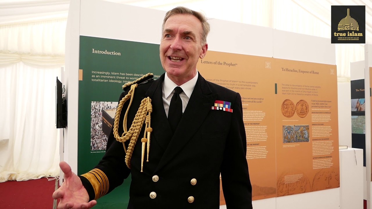 First Sea Lord & Chief of Naval Staff Royal Navy At Jalsa UK - YouTube