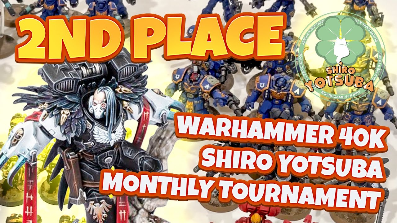 คว้าอันดับสอง งานแข่ง Warhammer 40k ร้าน Shiro Yotsuba ด้วย Raven 7619