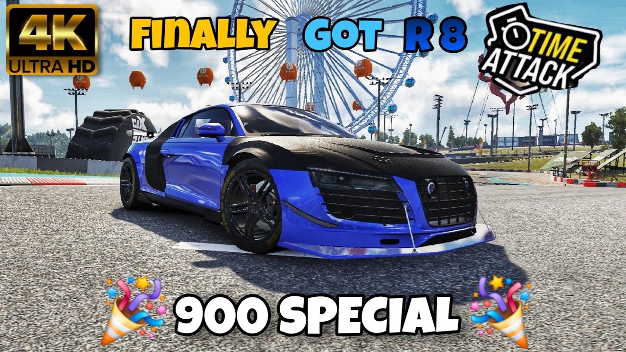 Finally I got AUDI R8 from Time Attack - CarX Street (4K 60fps) R8 ...