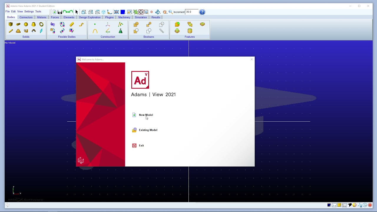 Adams Student Edition Tutorial Part 1 - YouTube
