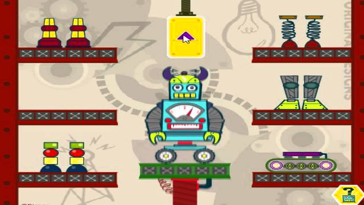 Mickey's - Robot Robot Laboratory - Mickey's Games - YouTube