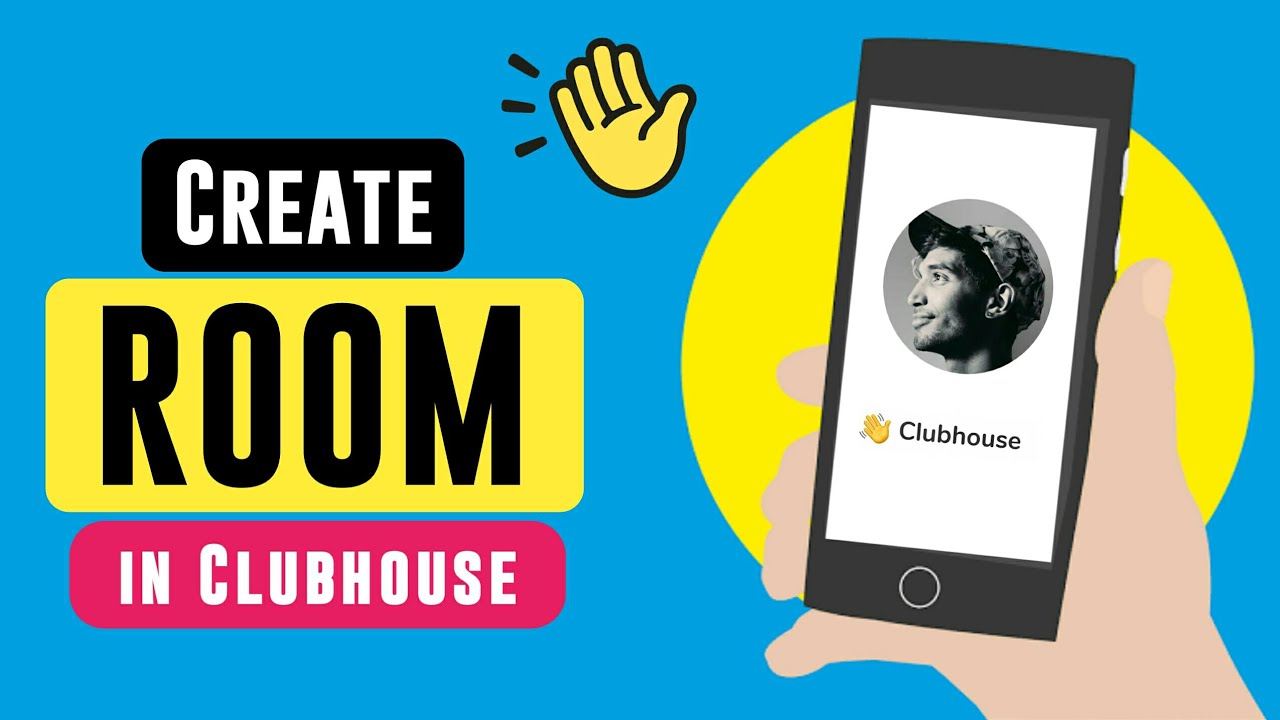 How to Create Room in Clubhouse { Clubhouse Room Tutorial } - YouTube