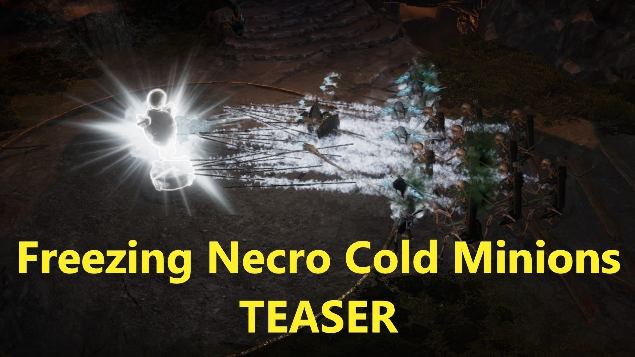 Freezing Cold Necro Minions TEASER 0.8.2I Last Epoch - YouTube