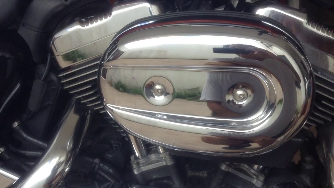 harley davidson sportster Rubber engine mount check inspection - YouTube