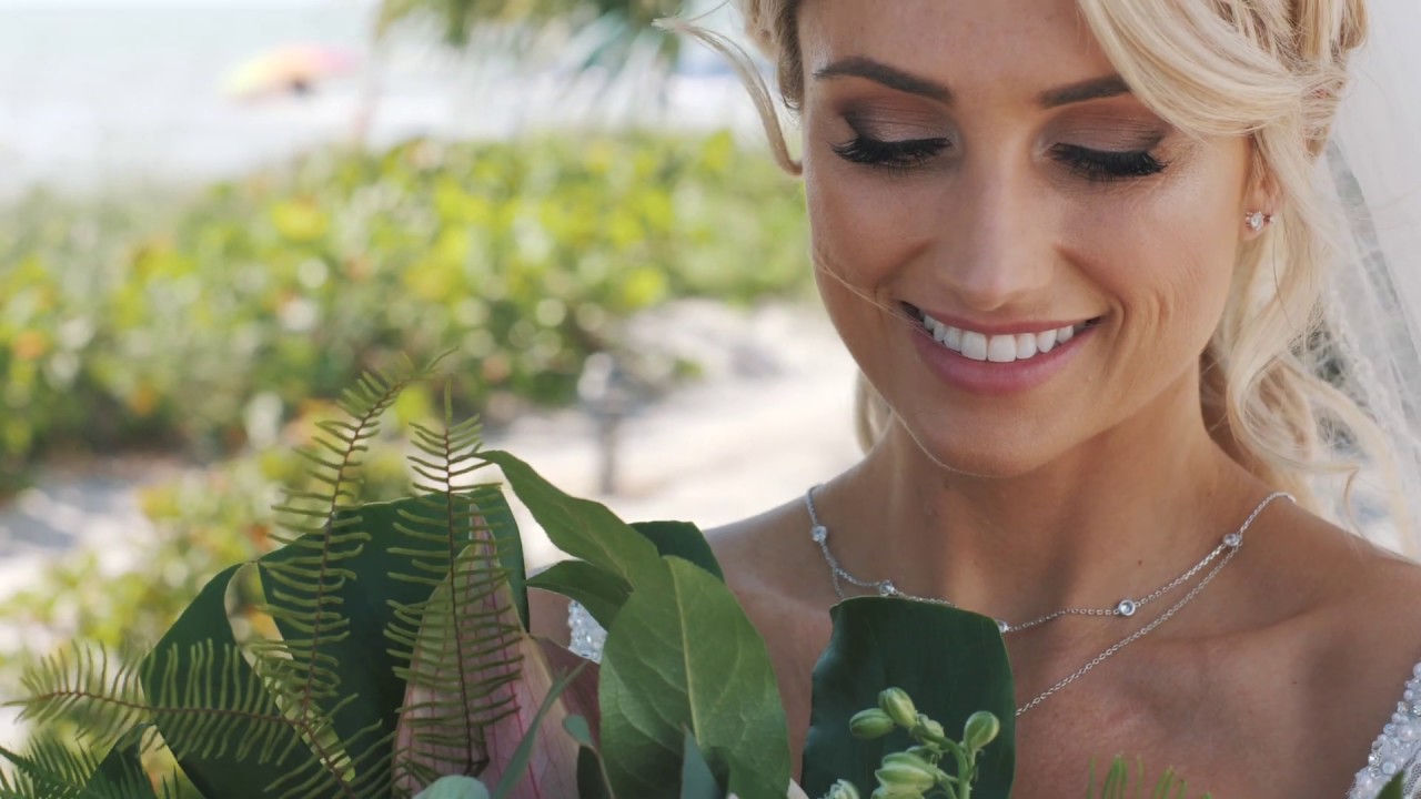 Killer Sunset For This Beautiful Couple // Alexandra & Kyle's Naples ...