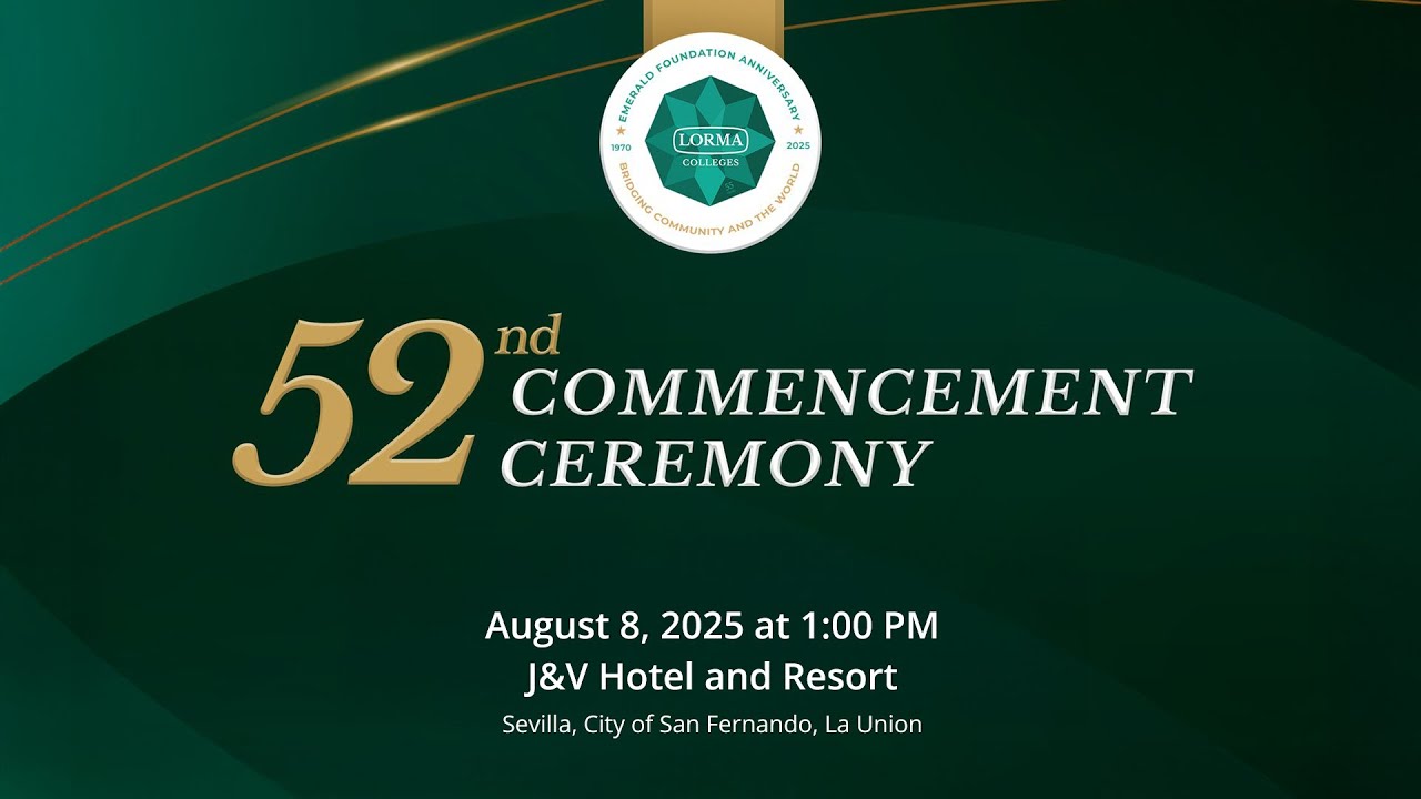52nd Commencement Ceremony (mid-year Graduation) - YouTube