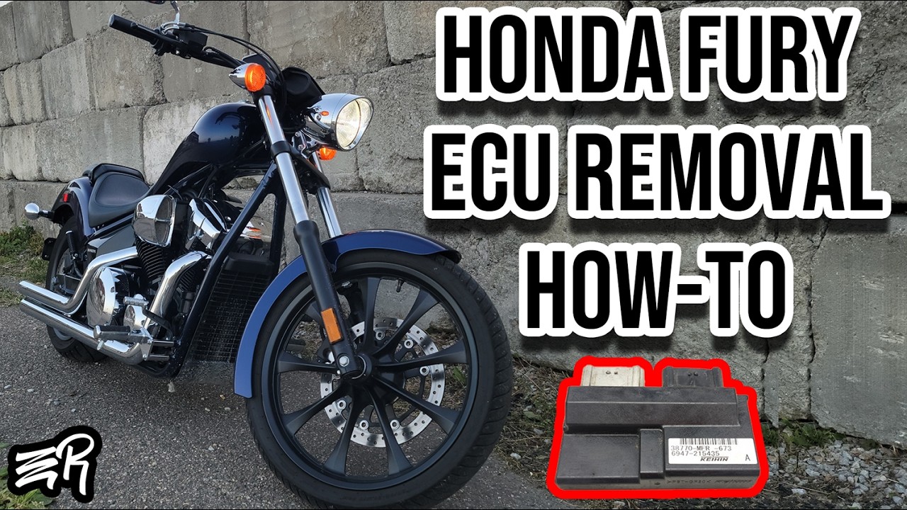 Honda Fury ECU Removal | Complete Tutorial - YouTube